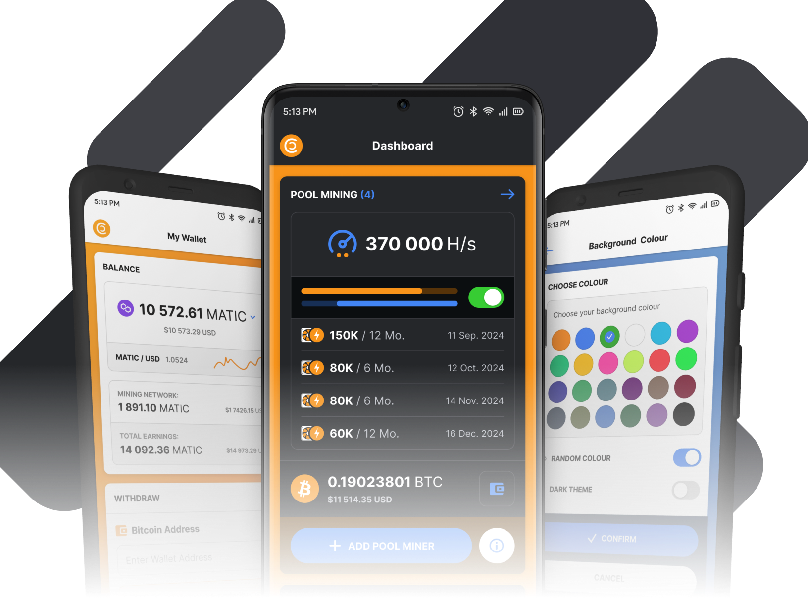 CT Pool: universal mining tool